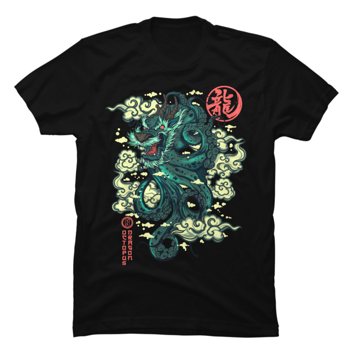 Green Octopus Dragon – yakuzaclothingco