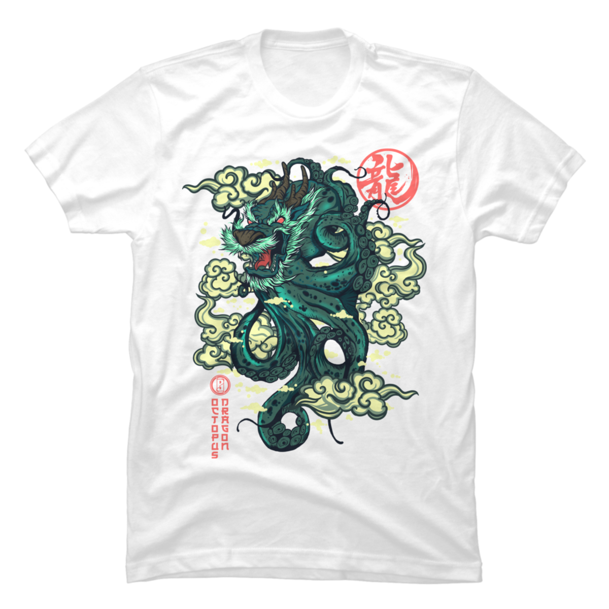 Green Octopus Dragon – yakuzaclothingco